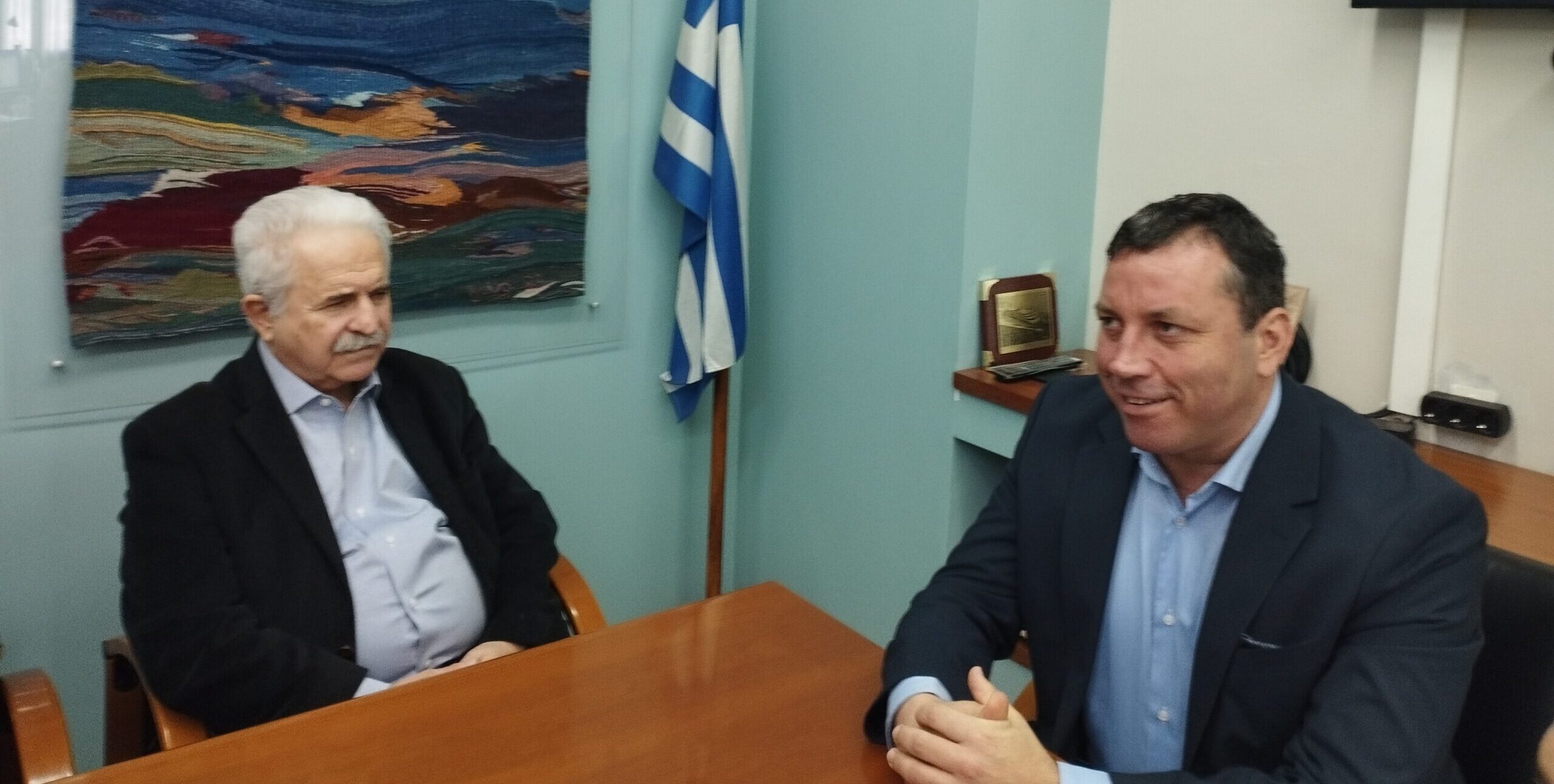 Εθιμοτυπική επίσκεψη στο Δήμο Αγίου Νικολάου πραγματοποίησε ο πολιτικός ...