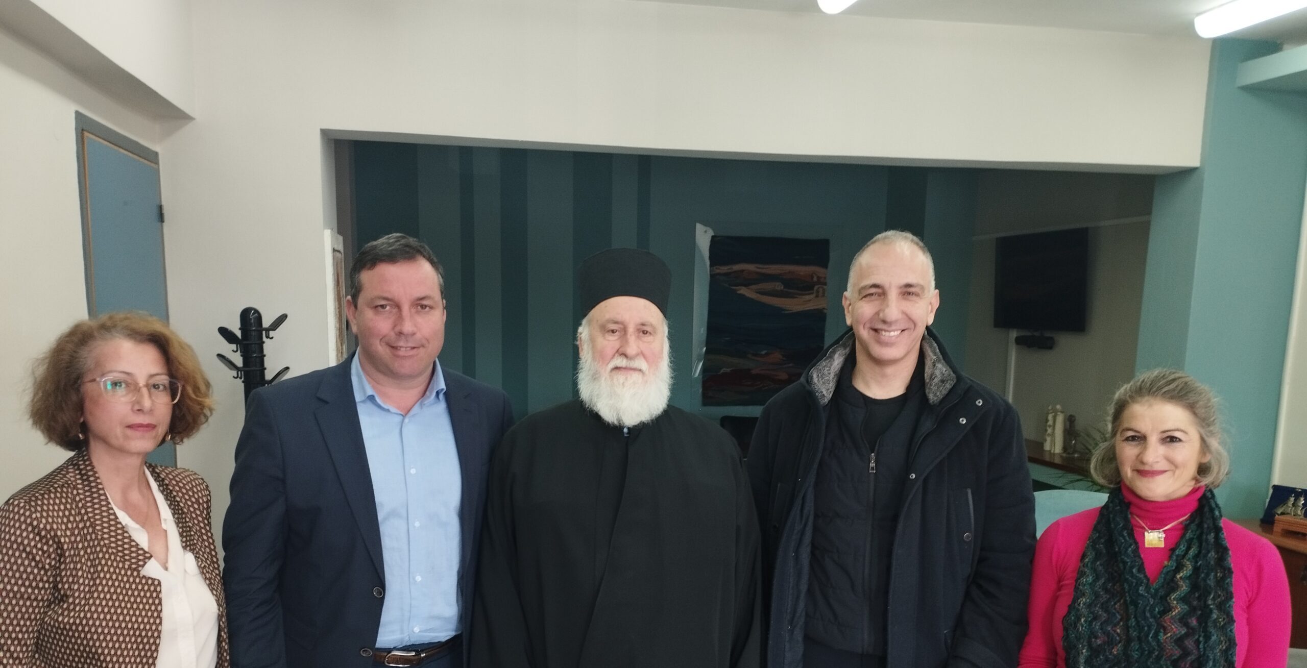 Συνάντηση με το Δήμαρχο Αγίου είχε ο πρωτ. Γεώργιος Μαρνέλλος - Δήμος ...