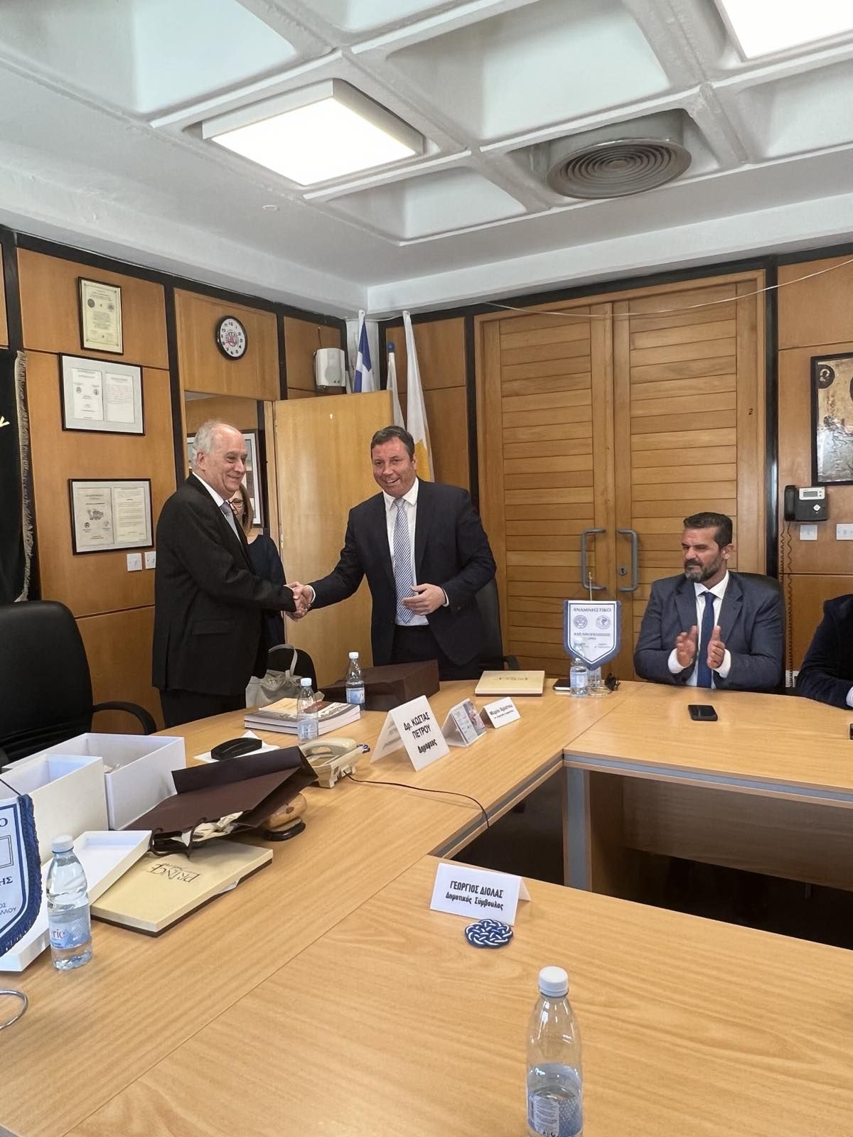 Να συνεχιστεί η αδελφοποίηση με το Δήμο Αγίου Δομετίου πρότεινε ο ...